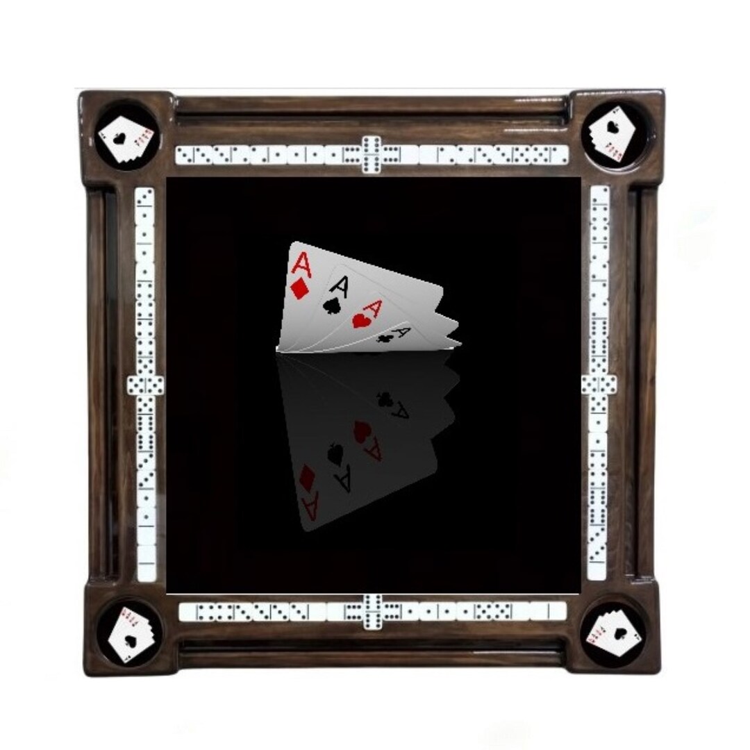 Card and Game Table 07 by Domino Tables by Art - Etsy