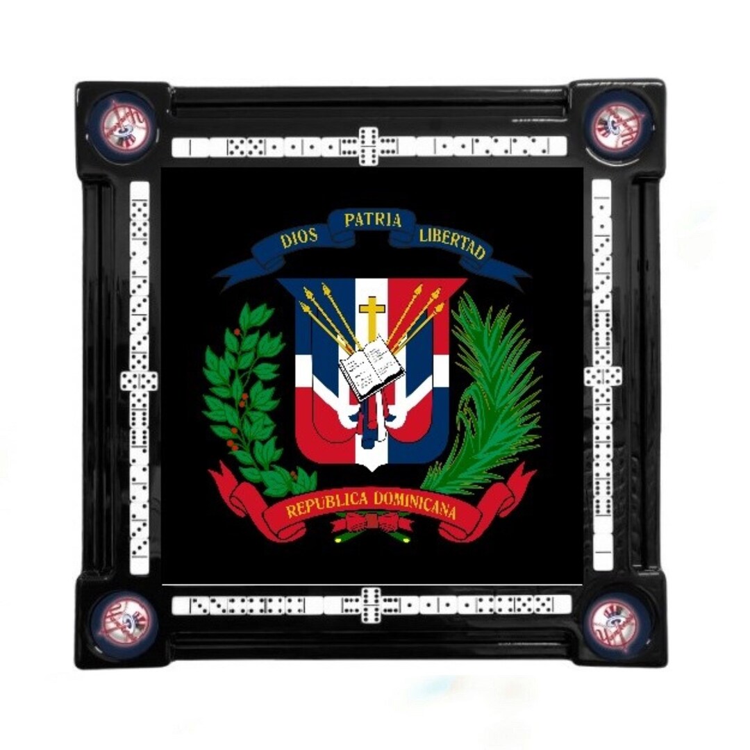 Dominican Escudo Black Domino Table by Domino Tables by Art - Etsy