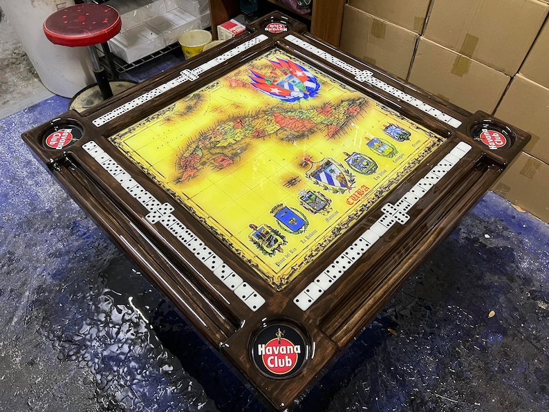 MADE IN USA Isla De Cuba Domino Table by Domino Tables by Art W/havana ...