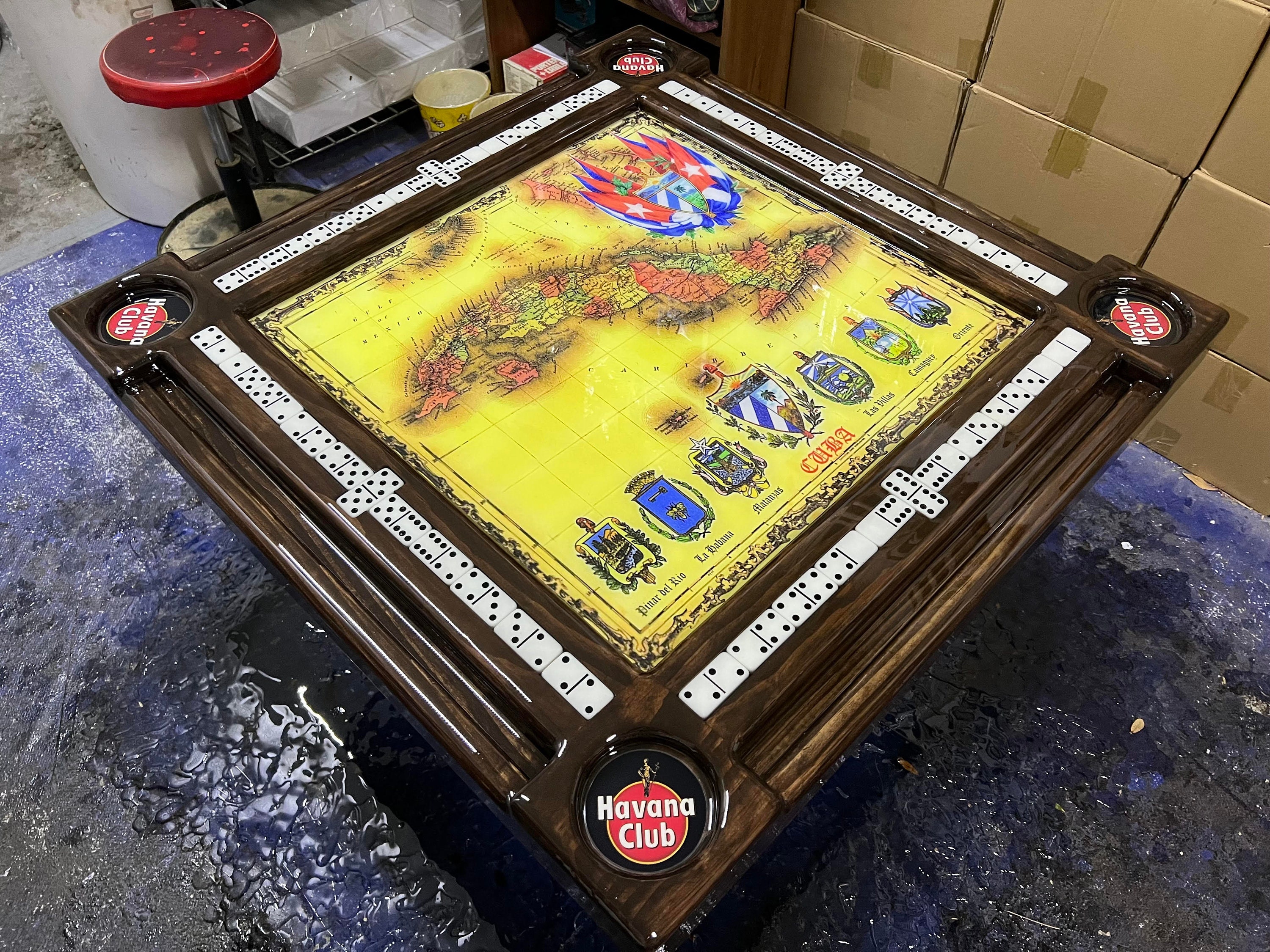 MADE IN USA Isla De Cuba Domino Table by Domino Tables by Art W/havana ...