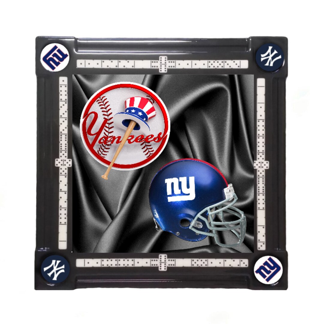 Yankees Giants Domino Table by Domino Tables by Art - Etsy