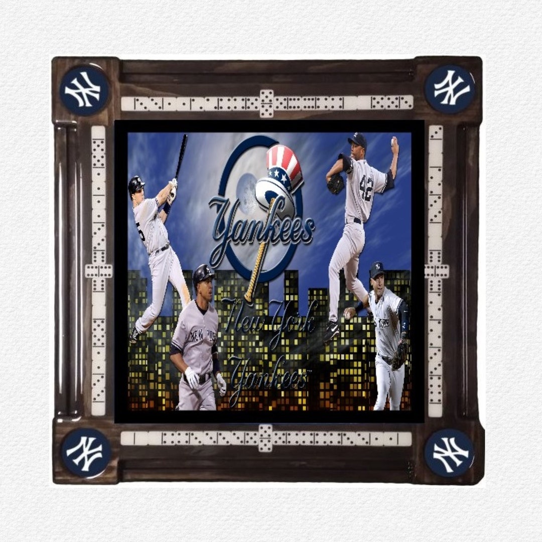 Yankees Modern Greats Domino Table by Domino Tables by Art - Etsy