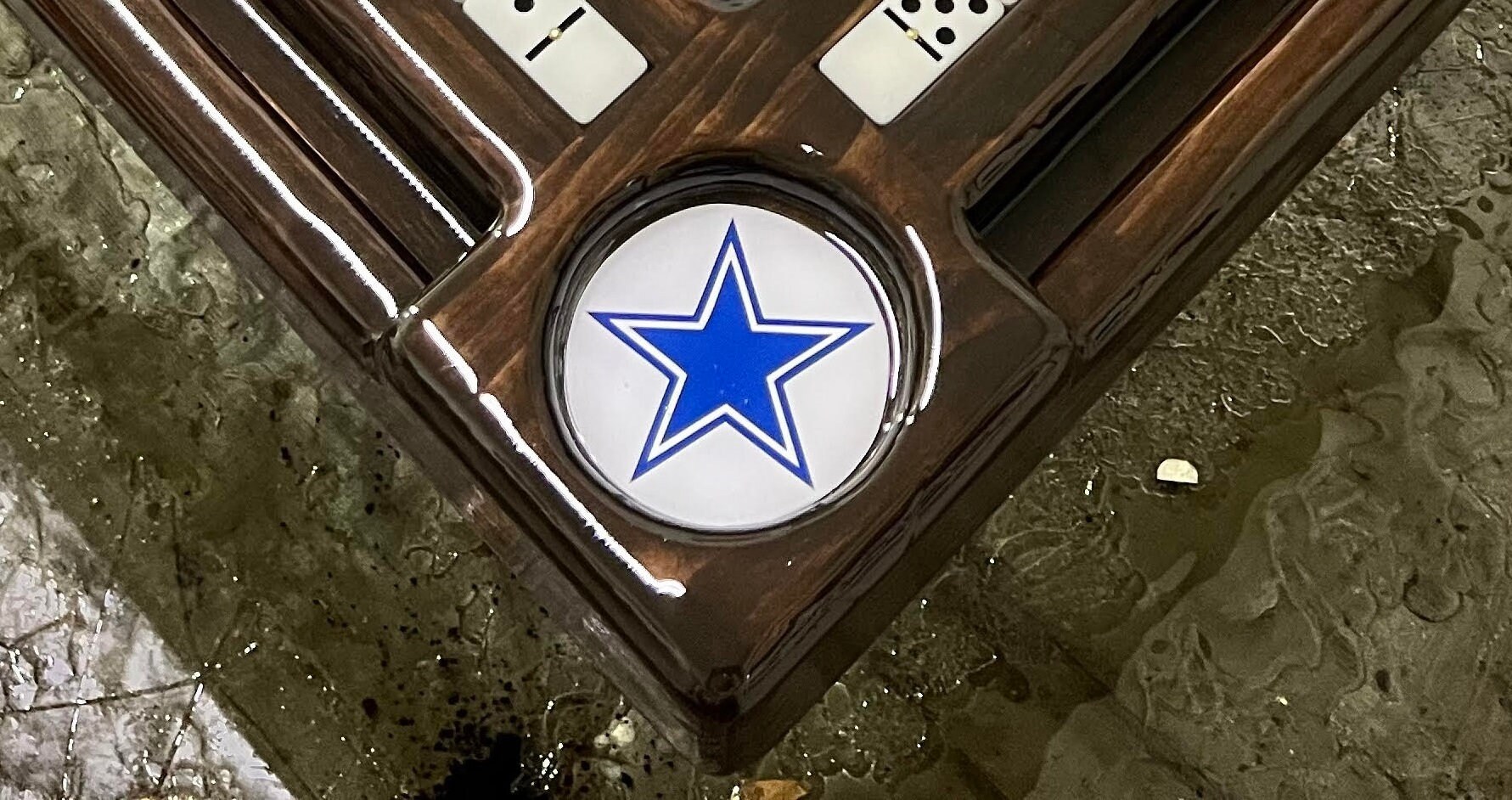Cowboys All Time Greats Domino Table by Domino Tables by Art - Etsy