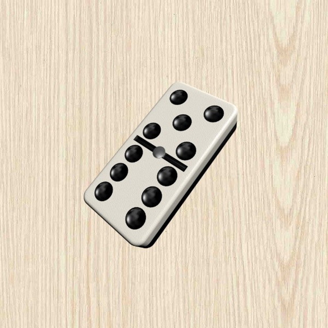 3D Domino Natural Light Wood Domino Table by Domino Tables by Art - Etsy
