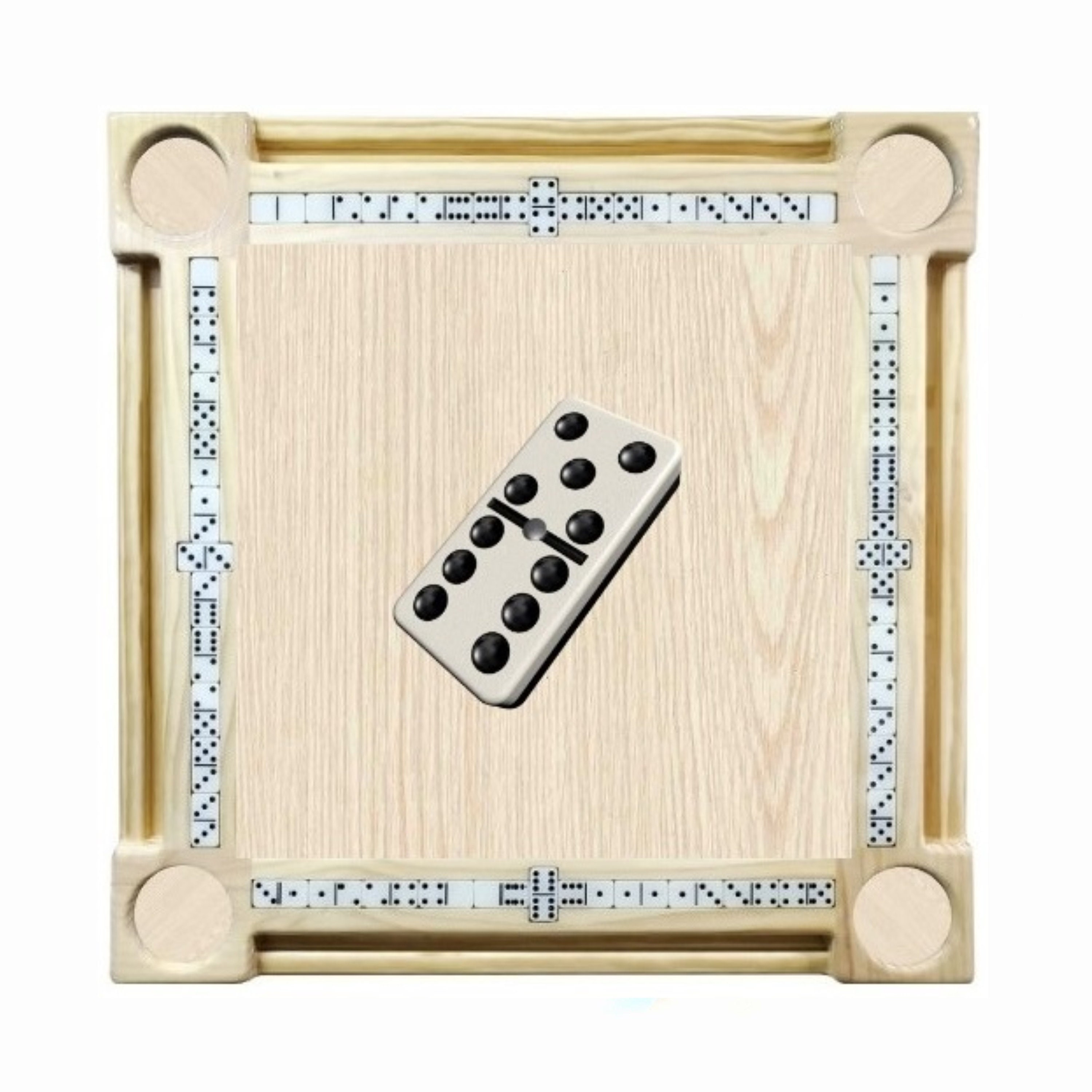 3D Domino Natural Light Wood Domino Table by Domino Tables by Art - Etsy