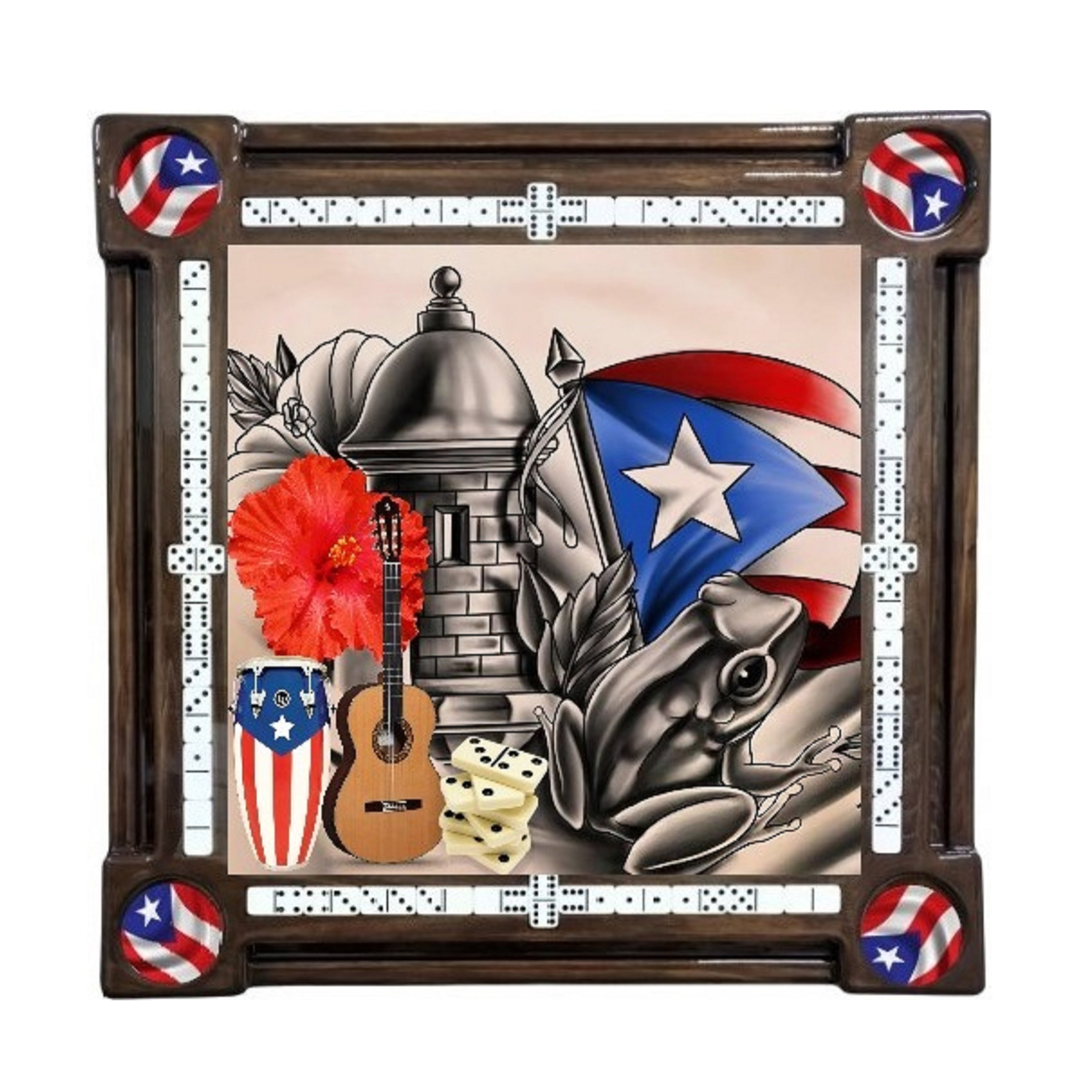 Puerto Rican Culture Domino Table by Domino Tables by Art - Etsy