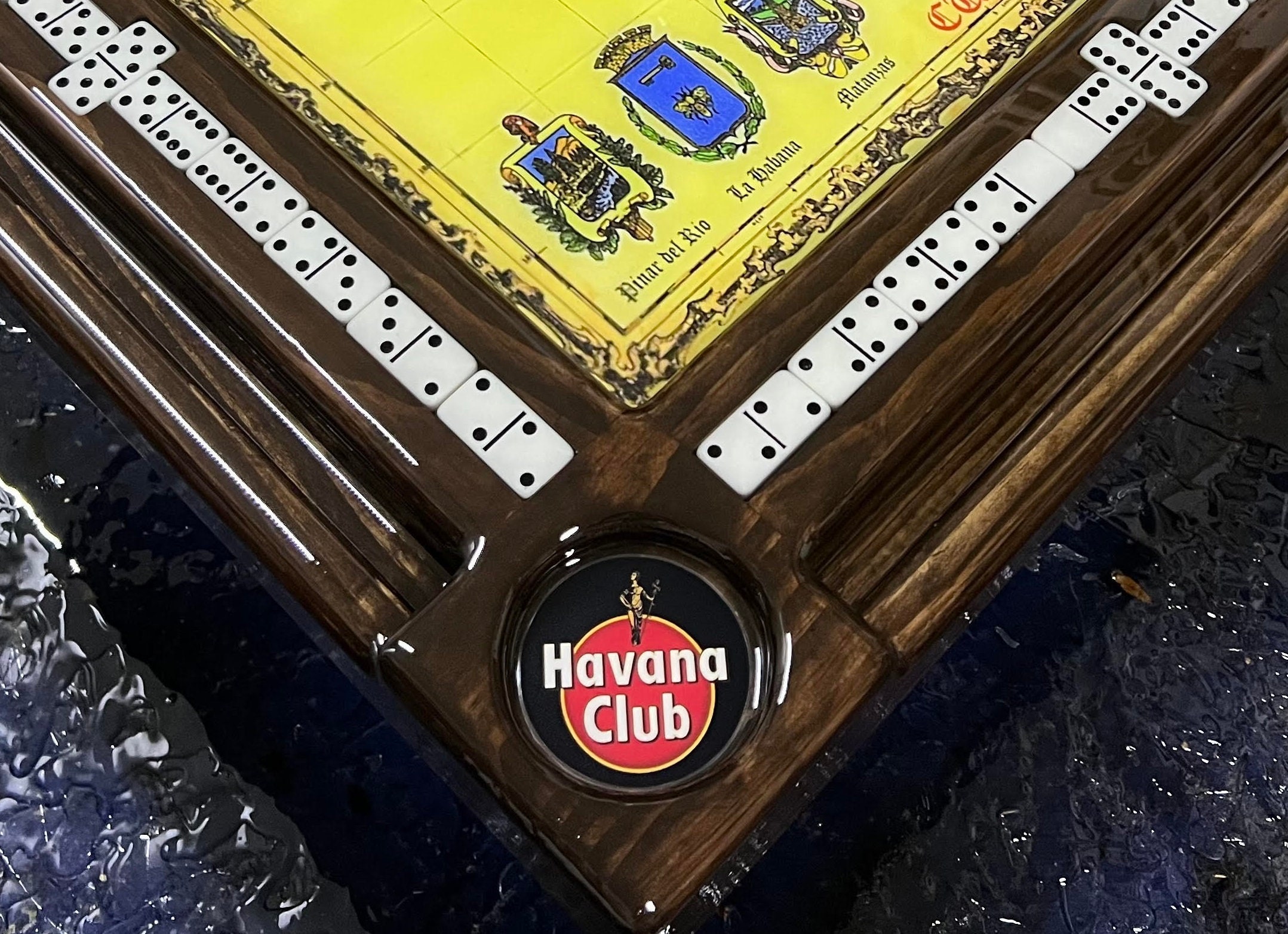 MADE IN USA Isla De Cuba Domino Table by Domino Tables by Art W/havana ...