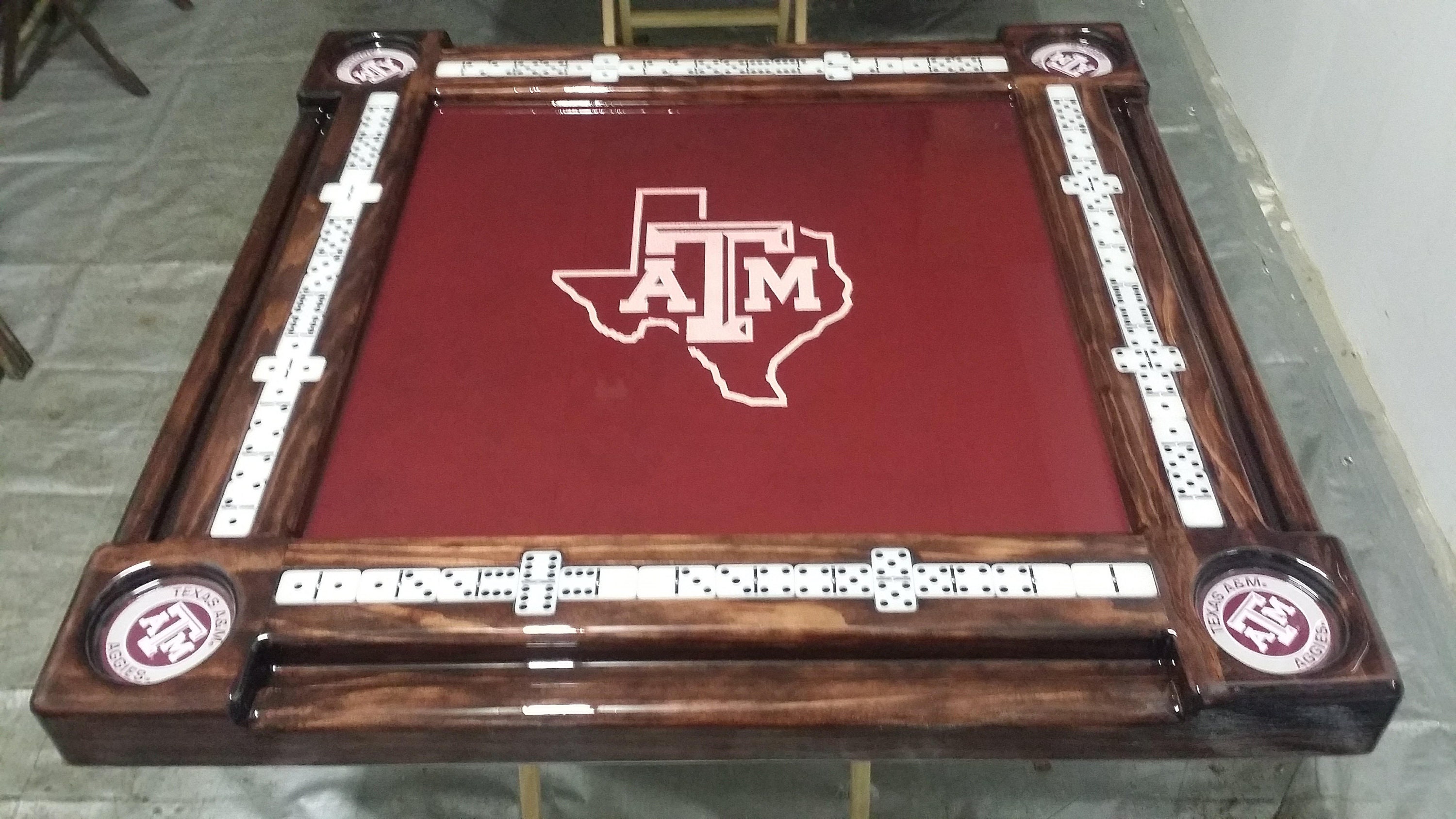 Texas Domino Table by Domino Tables by Art - Etsy