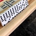 3D Domino Natural Light Wood Domino Table by Domino Tables by Art - Etsy