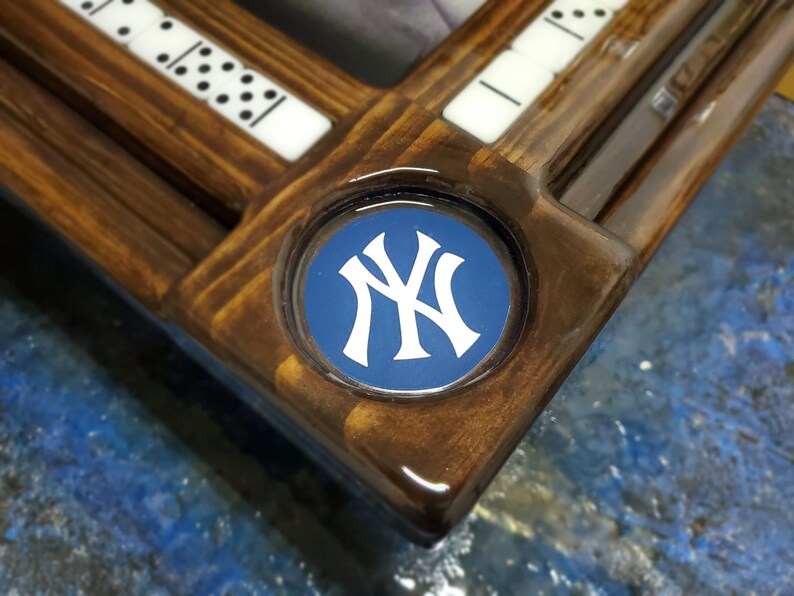 Yankees Domino Table by Domino Tables by Art - Etsy