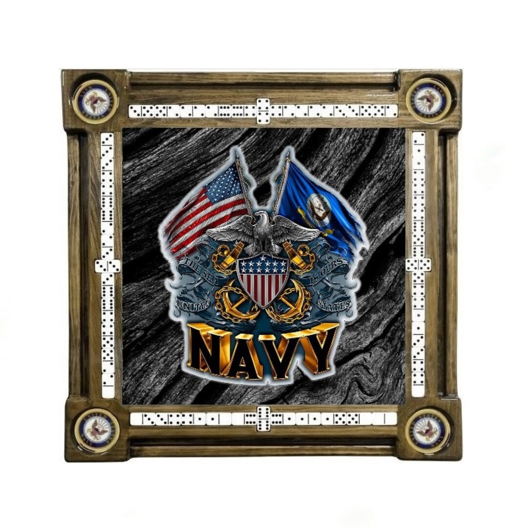 United States Navy Domino Table by Domino Tables by Art Made in USA - Etsy