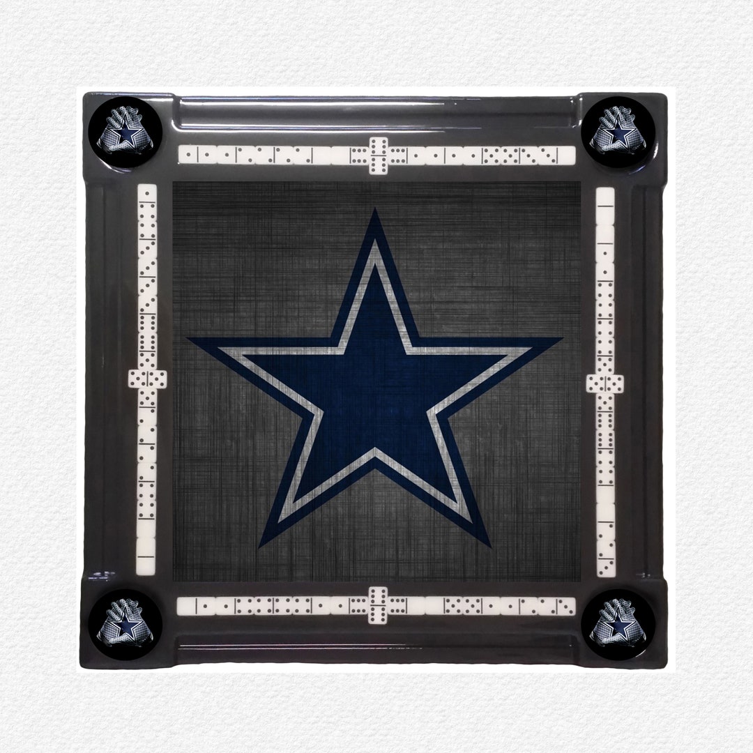 Cowboys Star Domino Table by Domino Tables by Art - Etsy