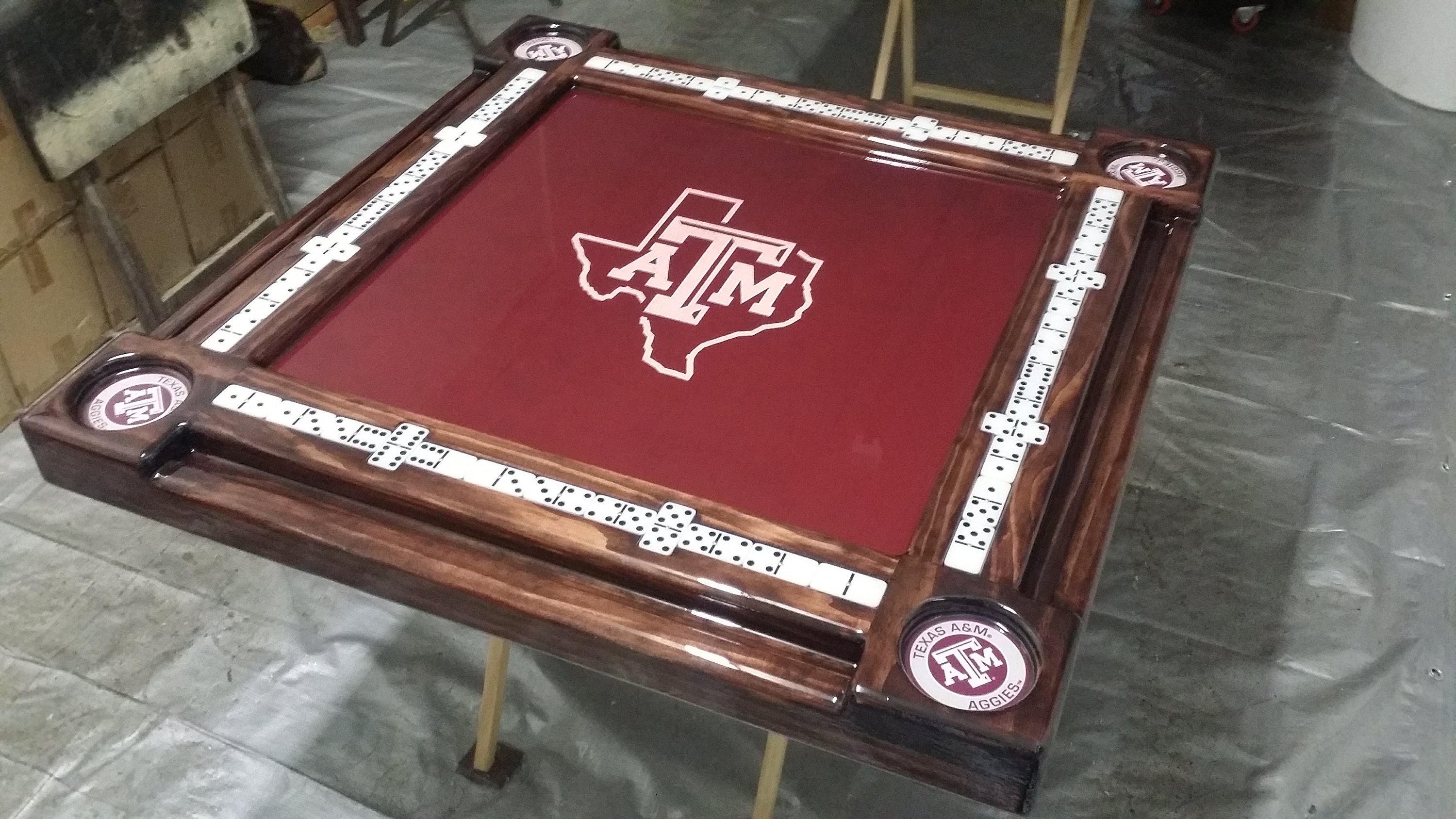 Texas Domino Table by Domino Tables by Art - Etsy