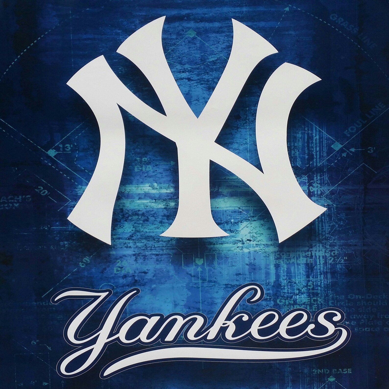 Yankees Domino Table by Domino Tables by Art - Etsy