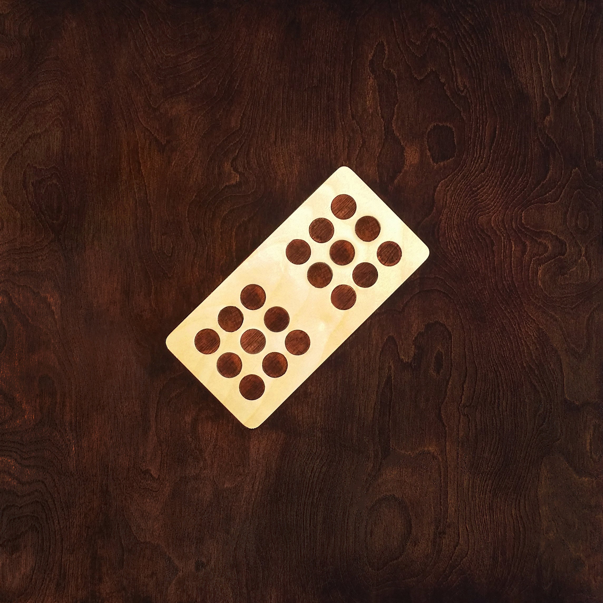 MADE IN USA Double Nine Domino Inlay Domino Table by Domino Tables by ...