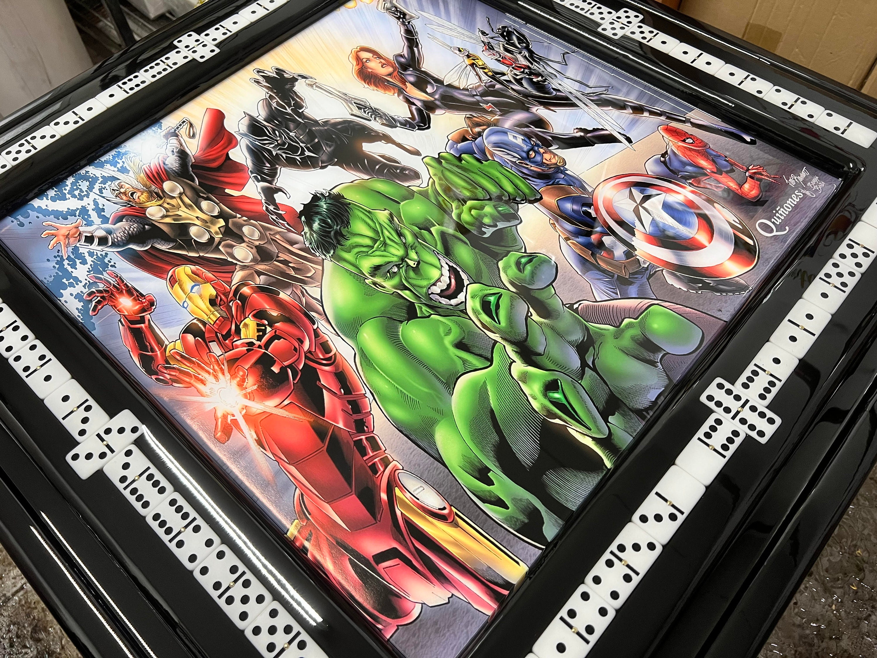 Comics Domino Table by Domino Tables by Art - Etsy