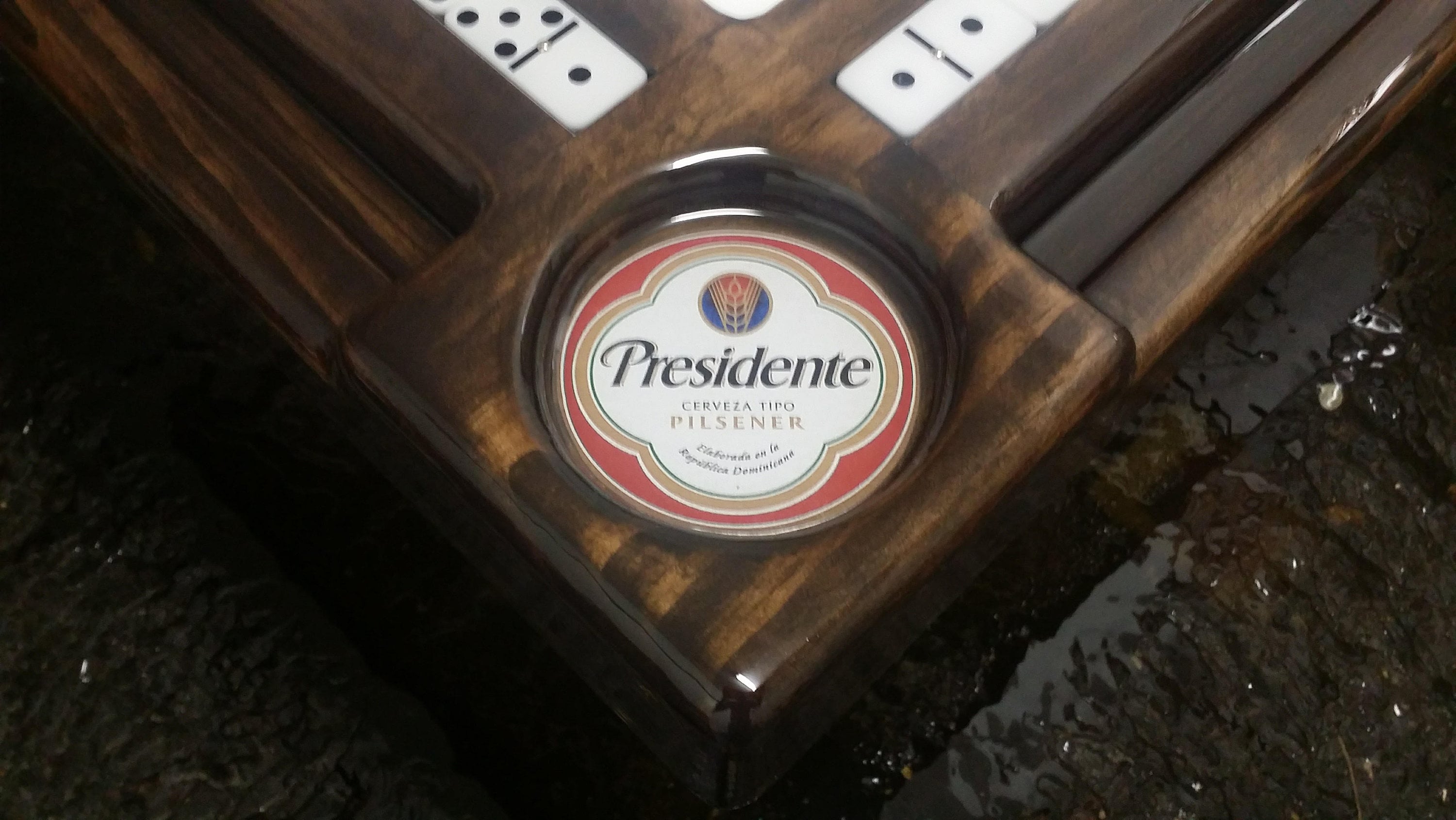 Dominican Map Domino Table by Domino Tables by Art - Etsy