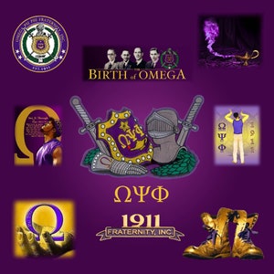 Omega Psi Phi Domino Table by Domino Tables by Art - Etsy