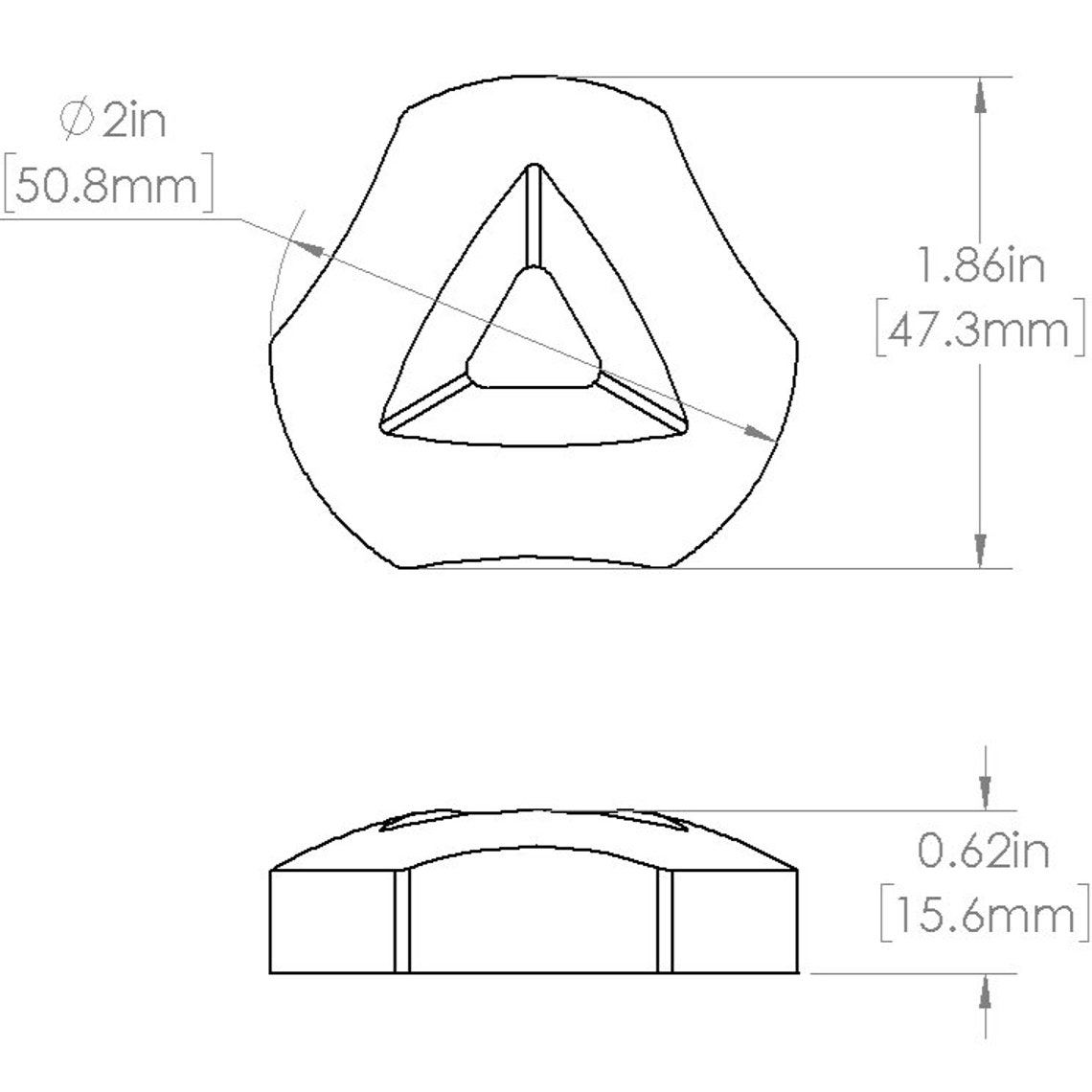 Horizon Cube Stand – Cube Display Stand in Solid Black Nylon - Etsy