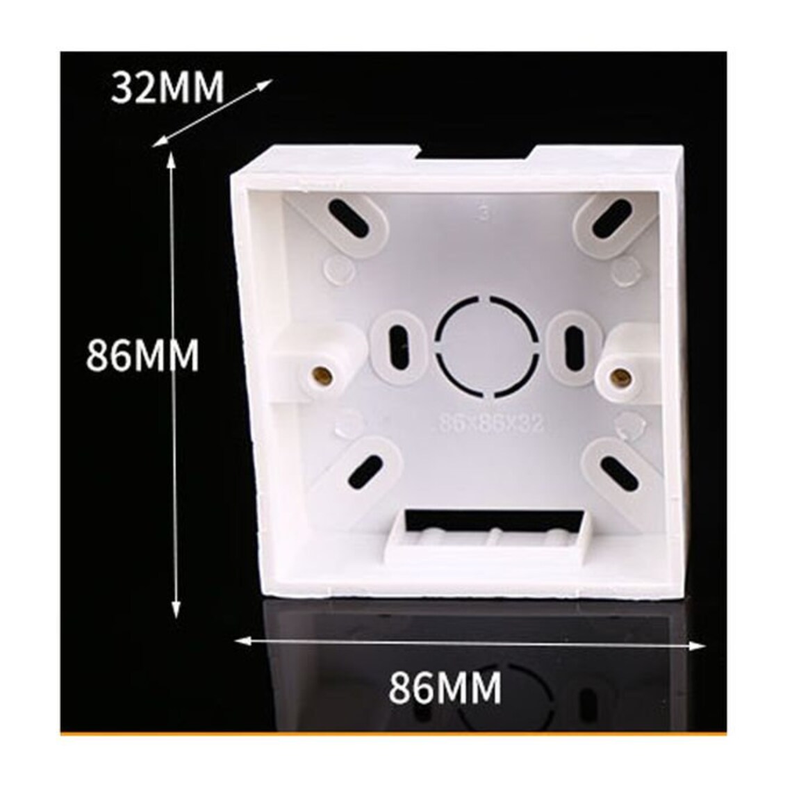 Lot of 35 PVC Surface Mount Box: 86mm Standard Single Gang - Etsy