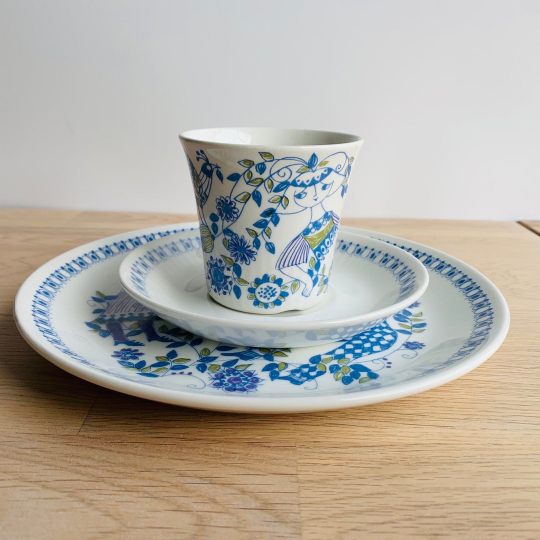 Turi-design LOTTE Trio - Cup + Saucer + Plate - Figgjo Flint Norway ...