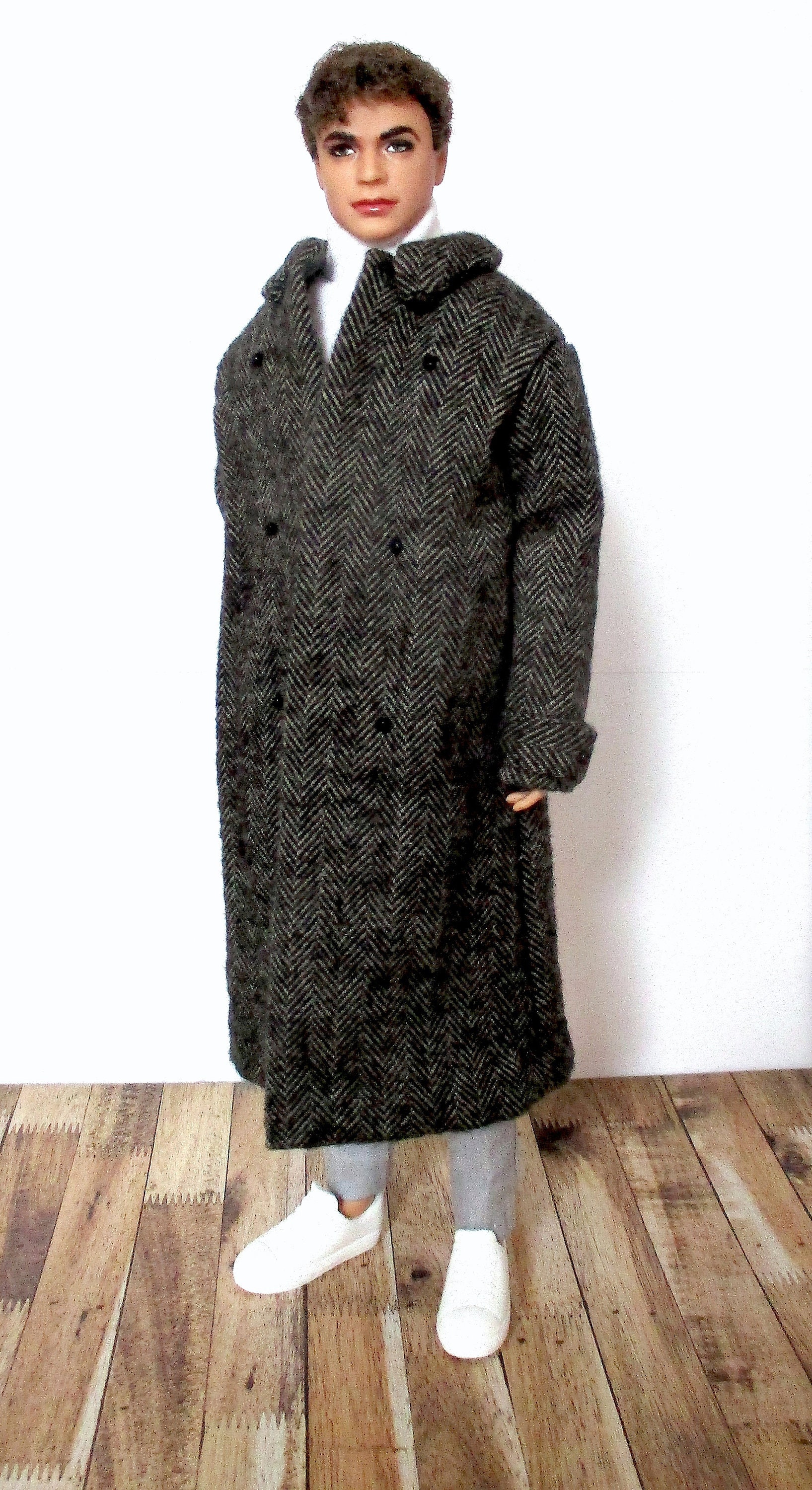 PDF Pattern Overcoat Sewing Pattern for 12 Fashion | Etsy