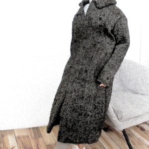 PDF Pattern | Overcoat Sewing Pattern for 12" Fashion Dolls | Tiny ...