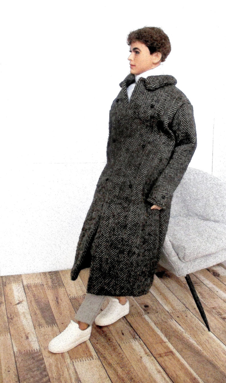PDF Pattern Overcoat Sewing Pattern for 12 Fashion - Etsy Australia