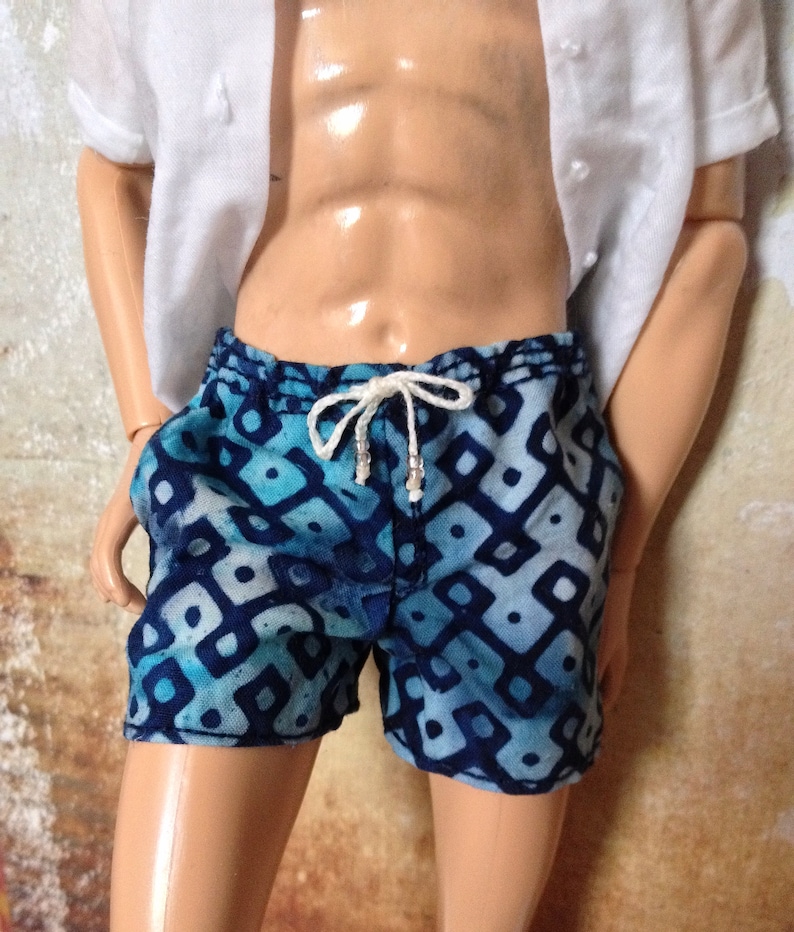 PDF Pattern | Bucket Hat and Swim Trunks Sewing Pattern for 12