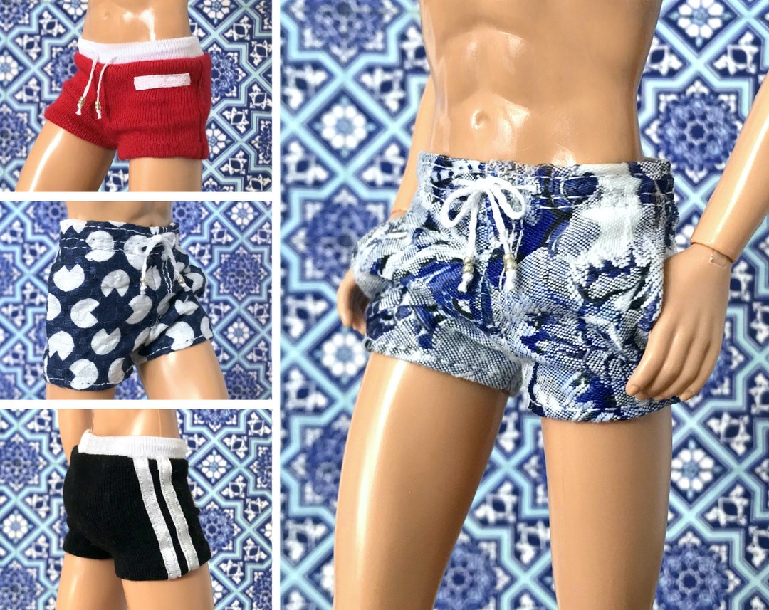 PDF Pattern | Retro Style Swim Trunks Sewing Pattern for 12