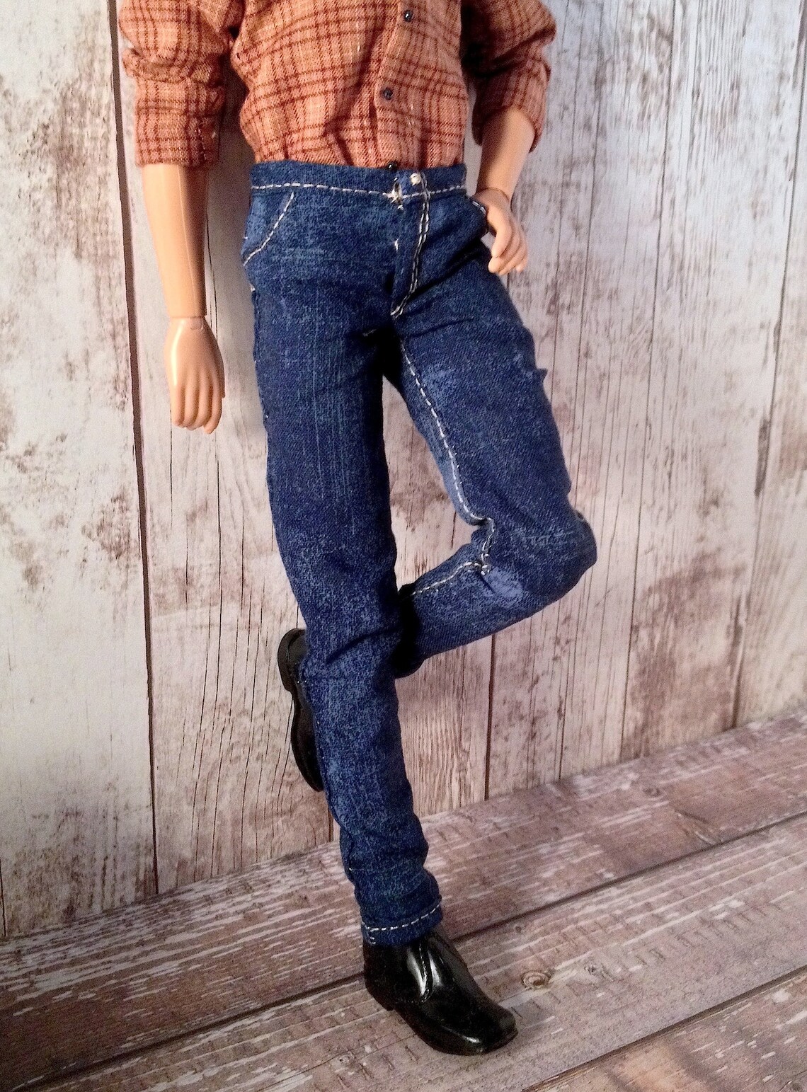 PDF Pattern Slim Fit Jeans Pattern for 12 Fashion - Etsy