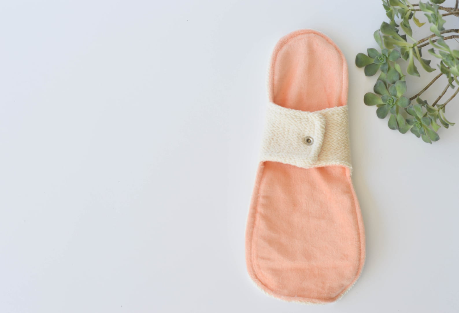 Organic Reusable Menstrual Pad, Cotton Full Coverage Day Night Pad ...