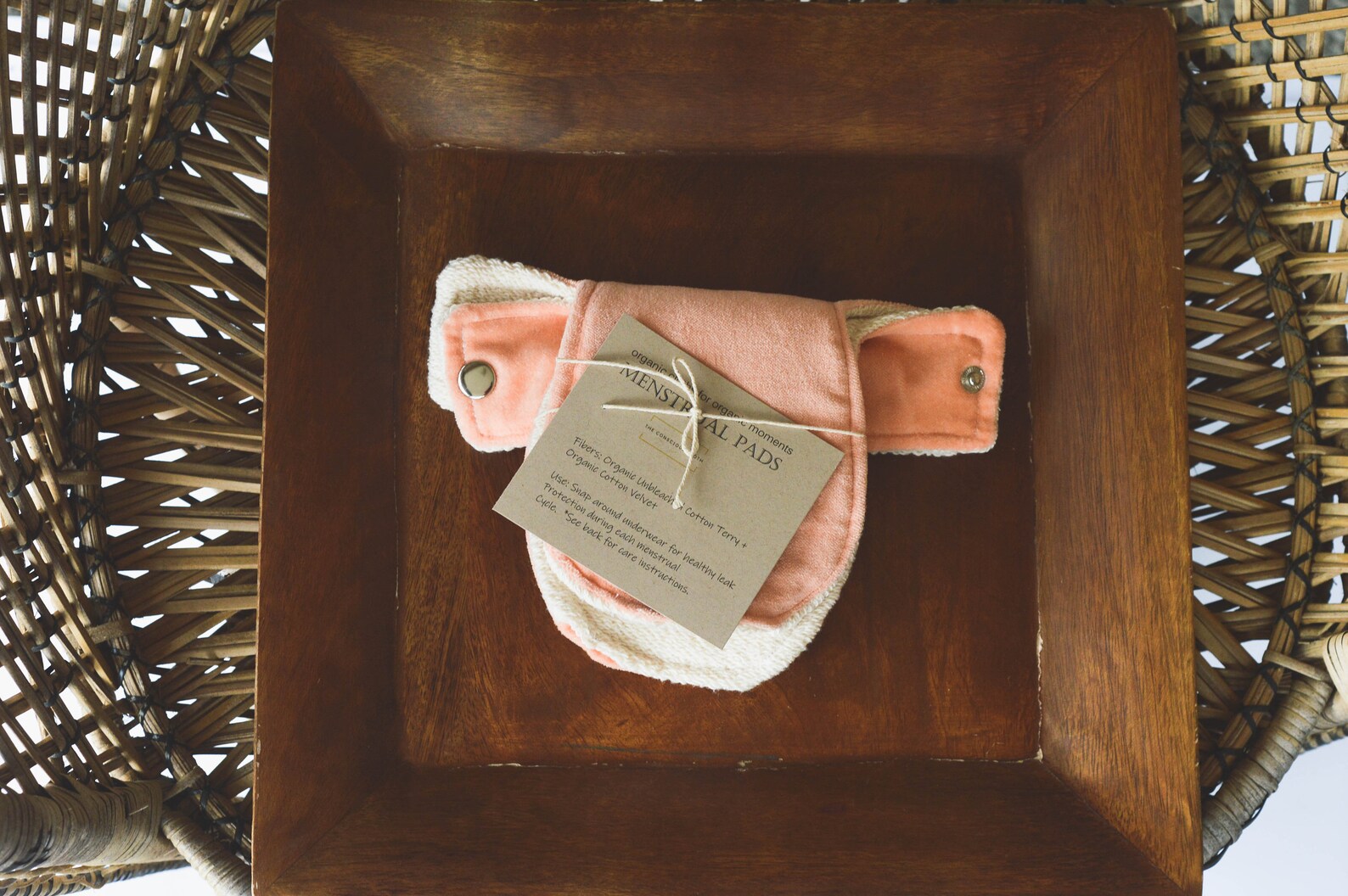 Organic Reusable Menstrual Pad Cotton Full Coverage Pad - Etsy
