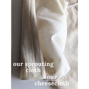 Organic Cotton Cheese Cloth, Homestead Straining Cheesecloth, Nut Milk ...