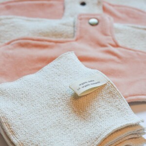 Organic Reusable Menstrual Pad, Cotton Full Coverage Day Night Pad ...
