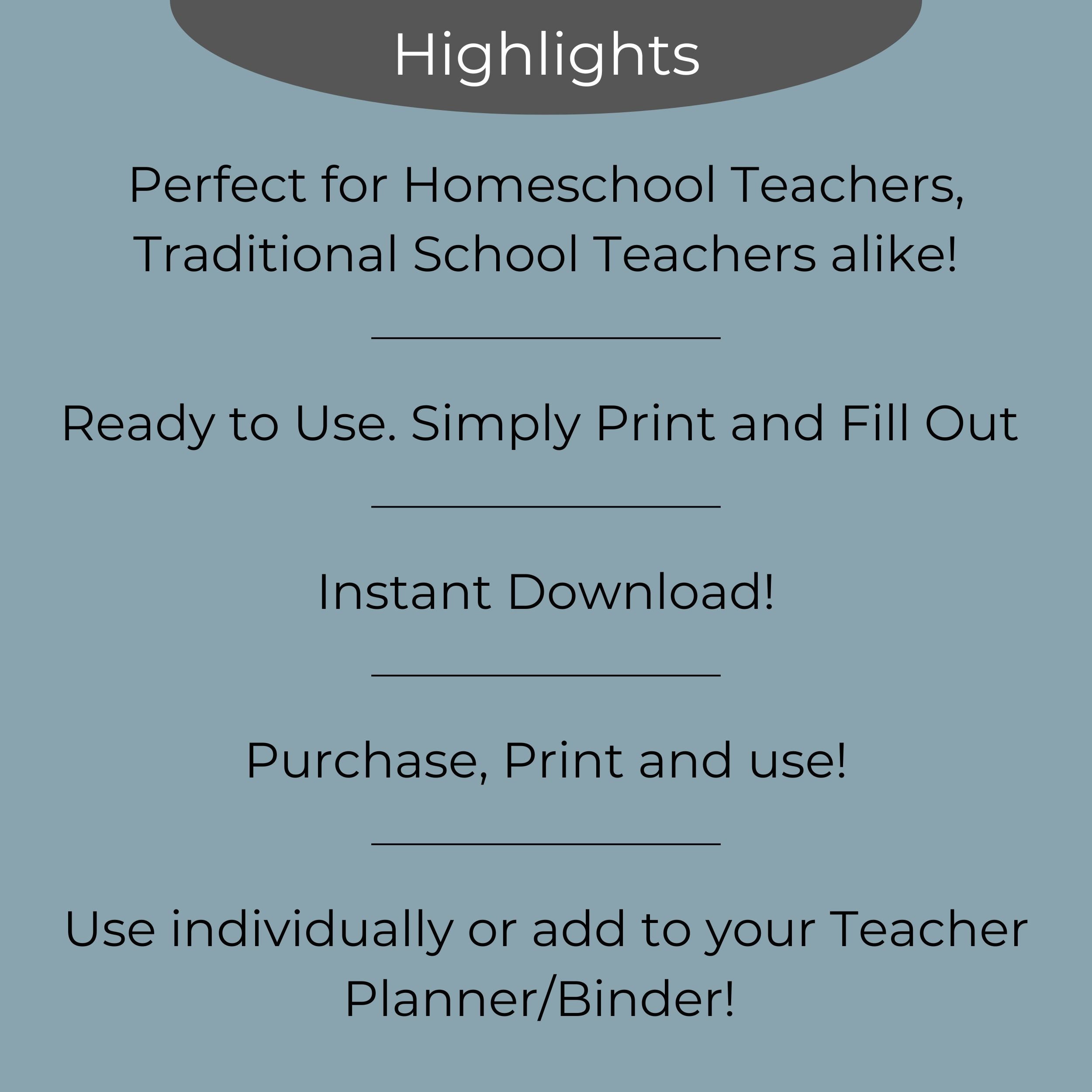 Printable Homeschool Report Card Homeschool Grade Card Template ...