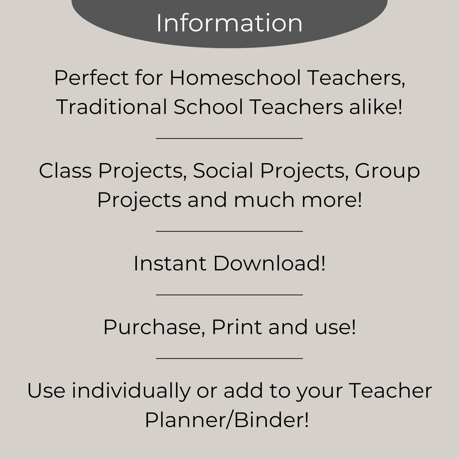 Class Project Planner Sheet Homeschool Project Planner Sheet Teacher ...