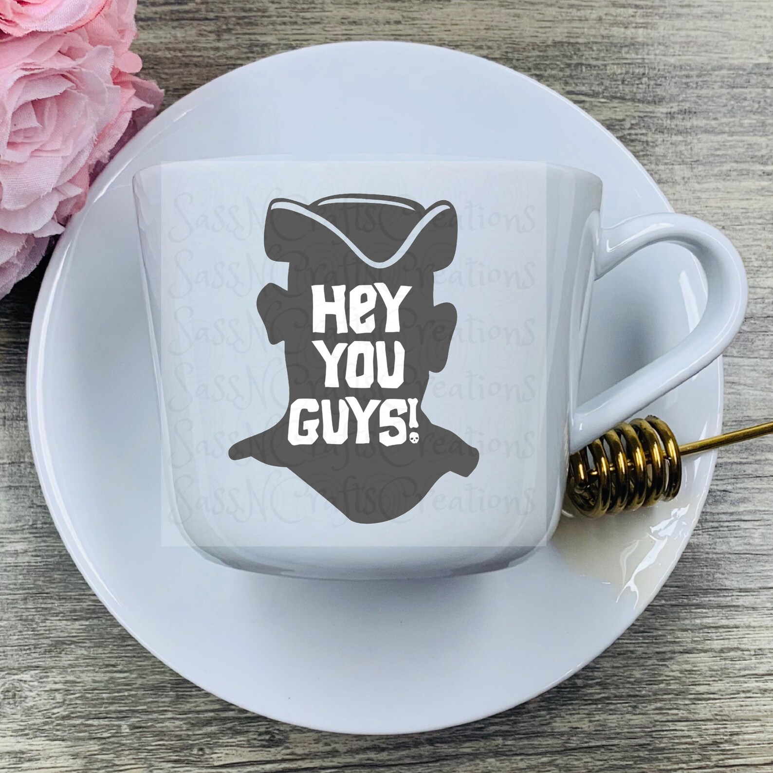 Hey You Guys Goonies Sloth SVG File for Cricut, SCAL, Scan and Cut ...