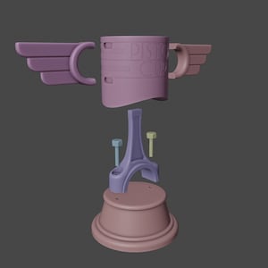Cars Piston Cup 3d Model - Etsy