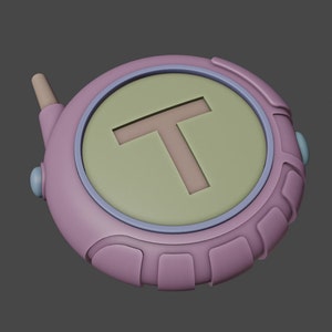 Teen Titans Communicator 3D Model - Etsy