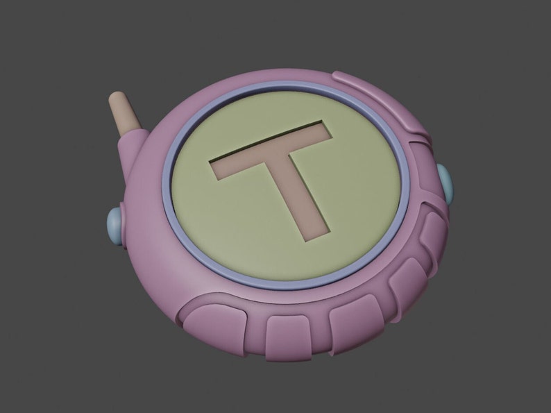 Teen Titans Communicator 3D Model - Etsy