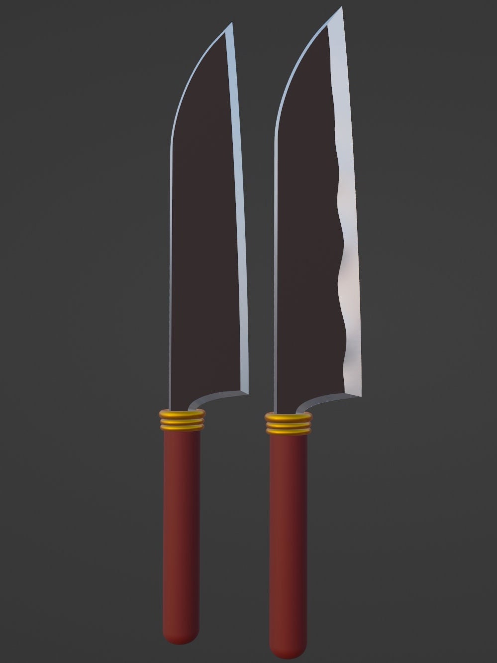 Toilet-bound Hanako-kun Knife 3D Model - Etsy