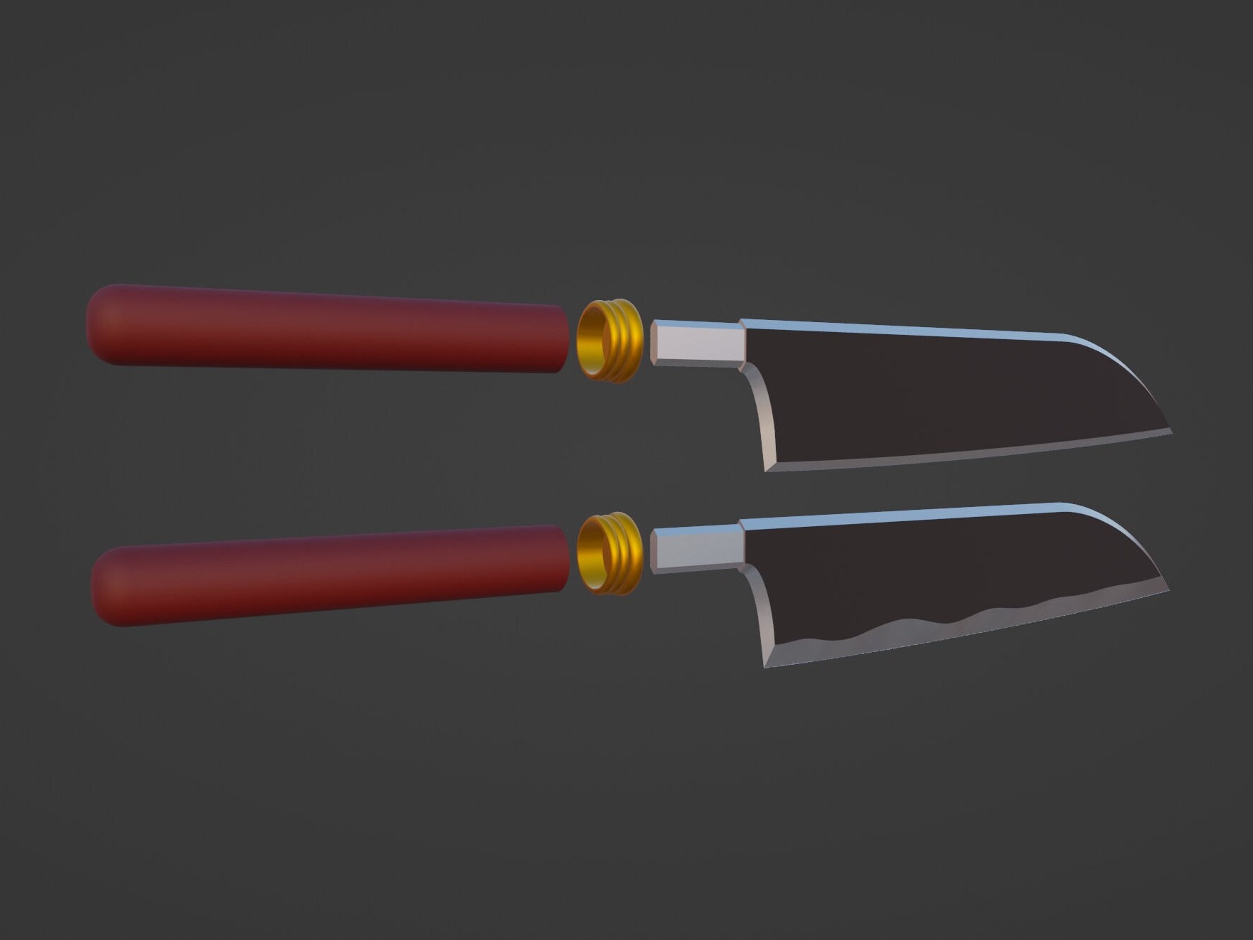 Toilet-bound Hanako-kun Knife 3D Model - Etsy