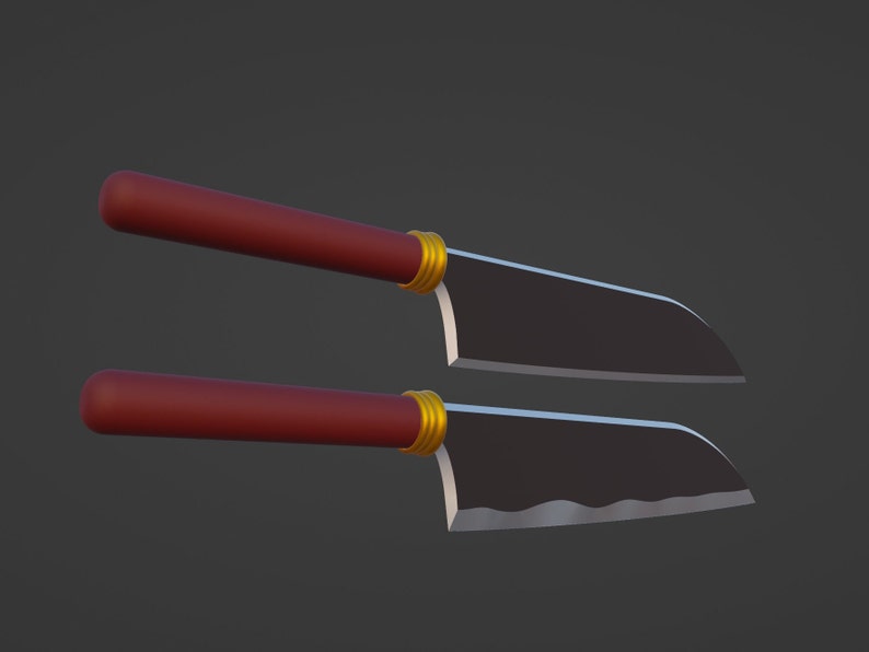 Toilet-bound Hanako-kun Knife 3D Model - Etsy