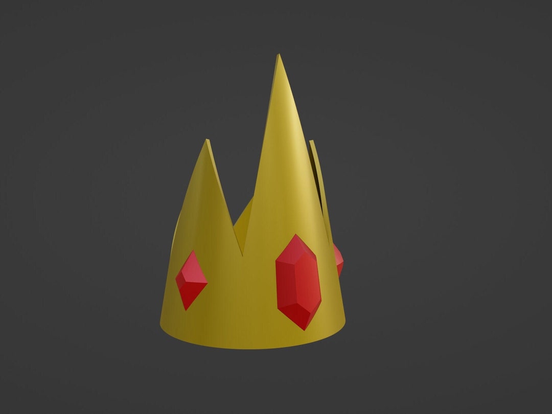 Adventure Time Ice King/simon Petrikov Crown 3d Model - Etsy