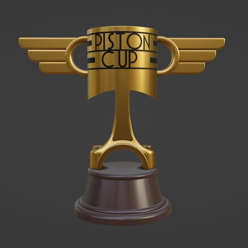 Cars Piston Cup 3d Model - Etsy