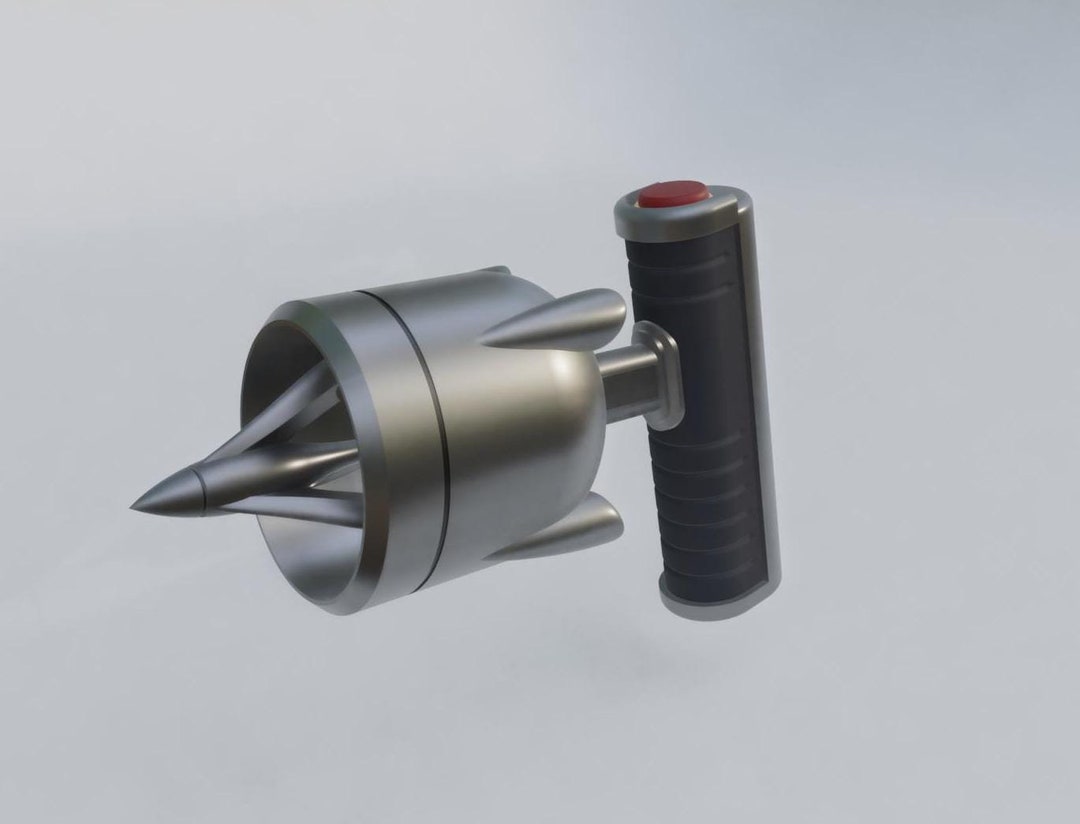 Superhero Bat Comic Style Grappling Hook Launcher/grapnel 3d Model - Etsy