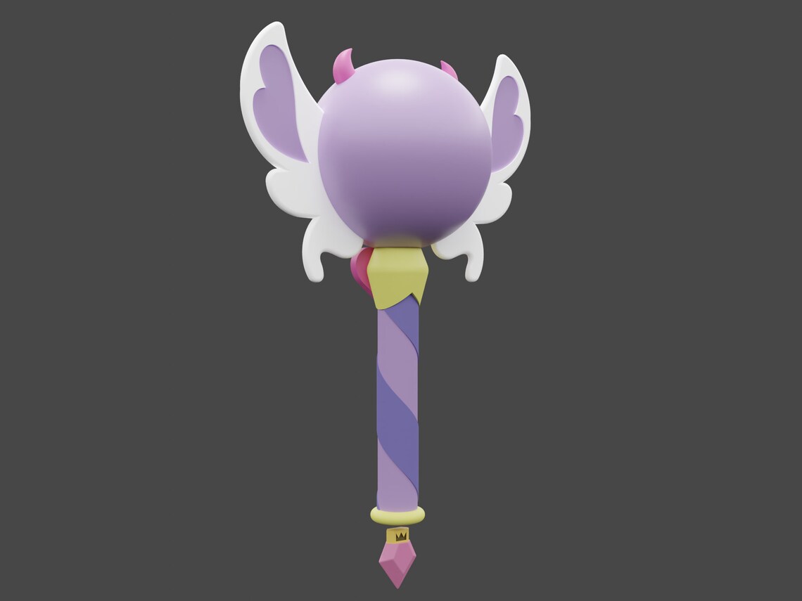 Star Vs the Forces of Evil Season 3 Wand 3d Model - Etsy