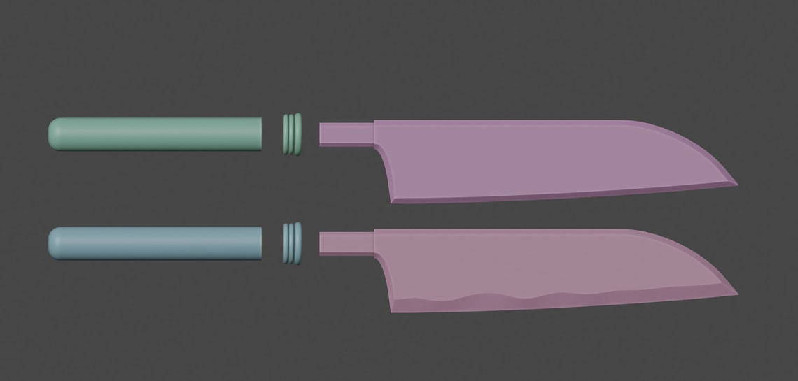 Toilet-bound Hanako-kun Knife 3D Model - Etsy