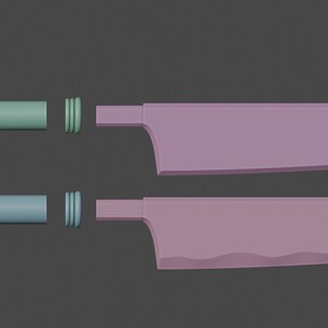 Toilet-bound Hanako-kun Knife 3D Model - Etsy